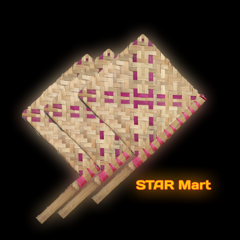 KIPAS TANGAN KIPAS ANYAMAN BAMBU KIPAS TRADISIONAL | Lazada Indonesia