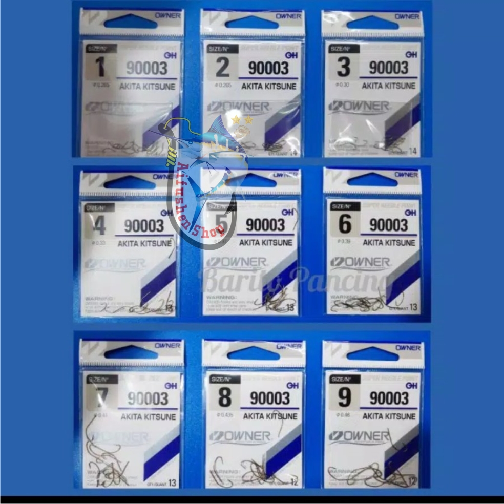 MATA KAIL OWNER AKITA KITSUNE 90003 TANPA LUBANG | Lazada Indonesia