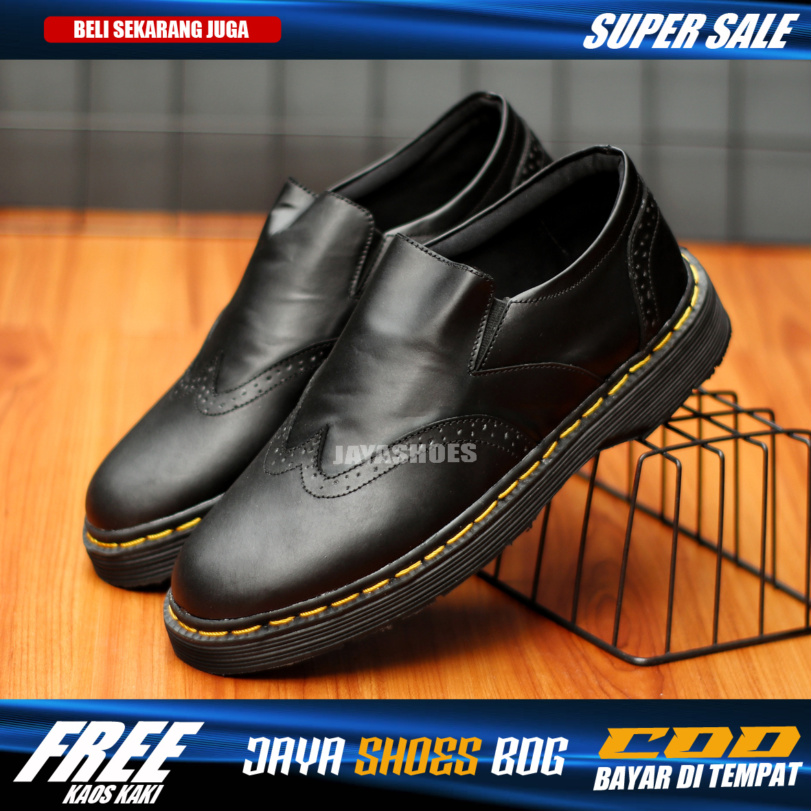 SOSA SEPATU FORMAL PRIA SLIP ON SEPATU DOCMART PRIA KULIT SEPATU SLOP ...