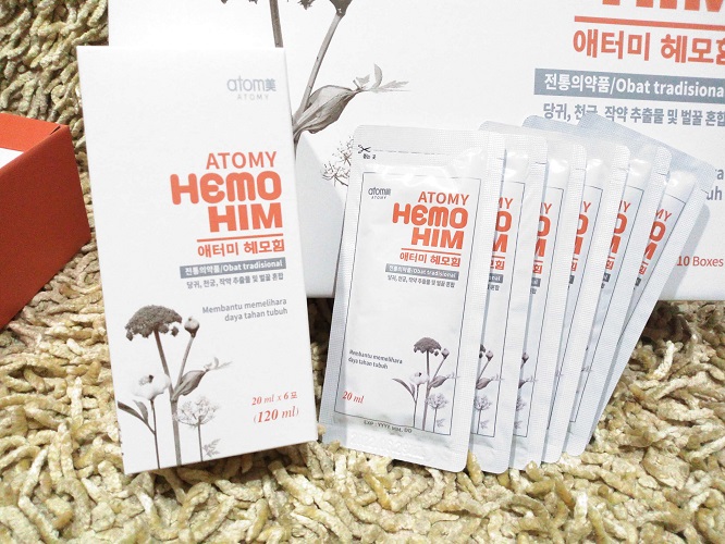 Atomy HemoHim Suplemen Daya Tahan Tubuh 1box kecil isi 6sachet | Lazada ...