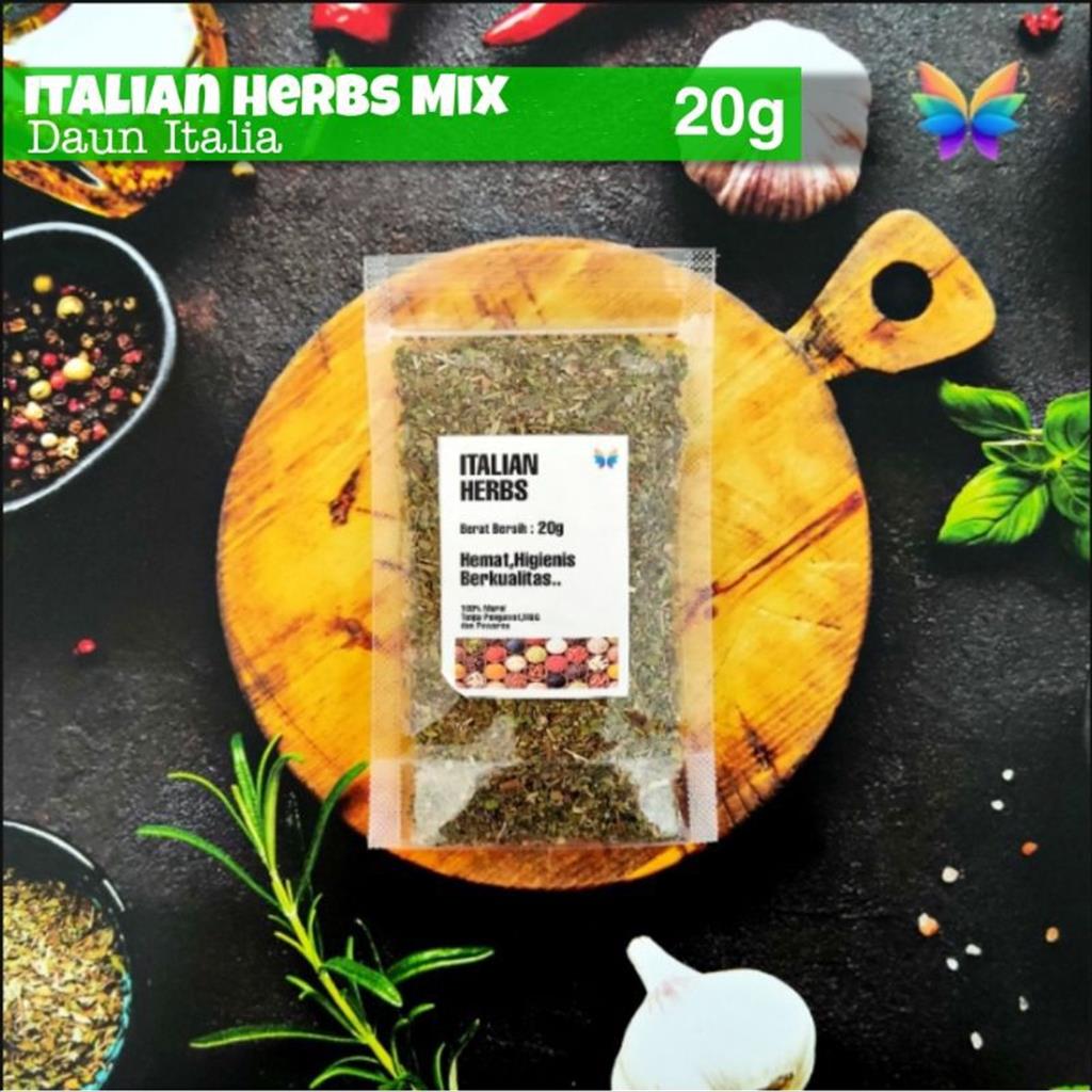 Bumbu Rempah DAUN ITALIAN HERBS MIX PREMIUM #WarnaWarniRempah | Lazada ...
