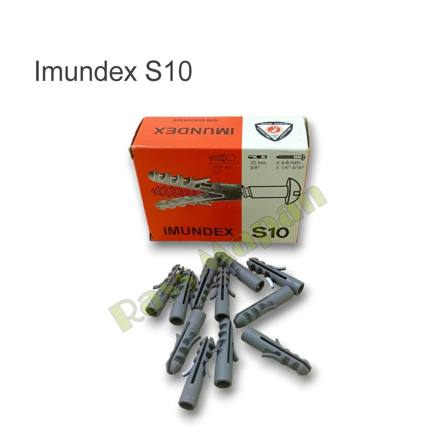 fisher fiscer imundex S5 S6 S8 S10 baut tanam lubang dinding | Lazada ...