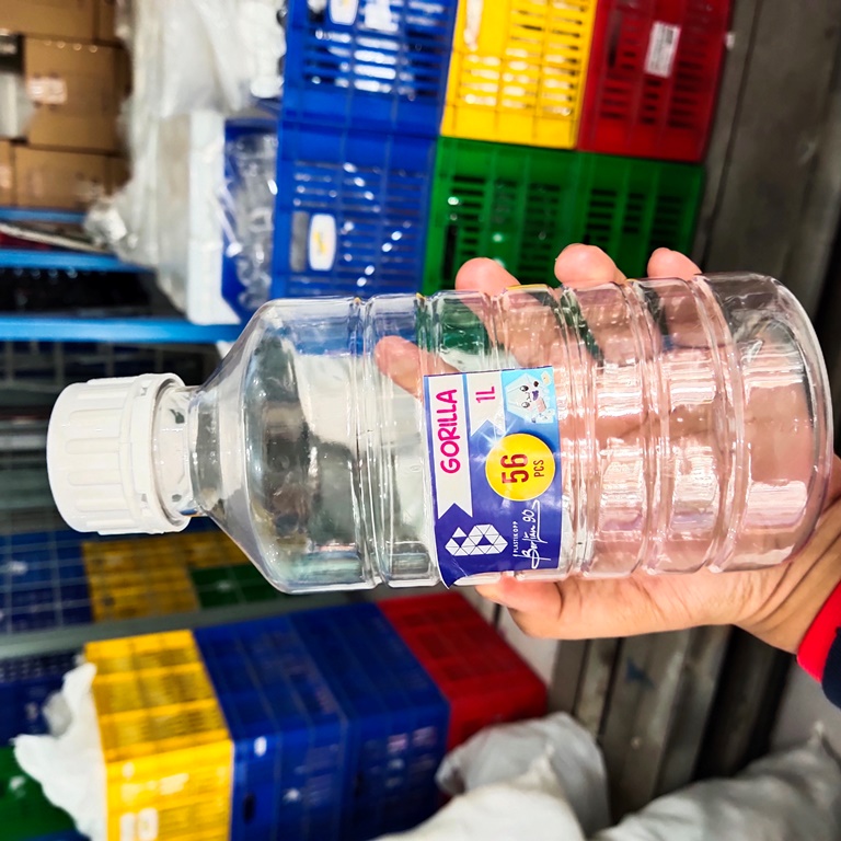 (ISI 72) Botol Chemical 1000 ml Botol Plastik Gorilla 1 lt Botol Kimia ...