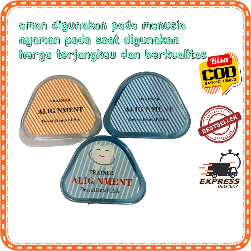 Teeth Trainer Retainer Alignment ~o~ - Alat Perapih Gigi PUTIH PREMIUM ...