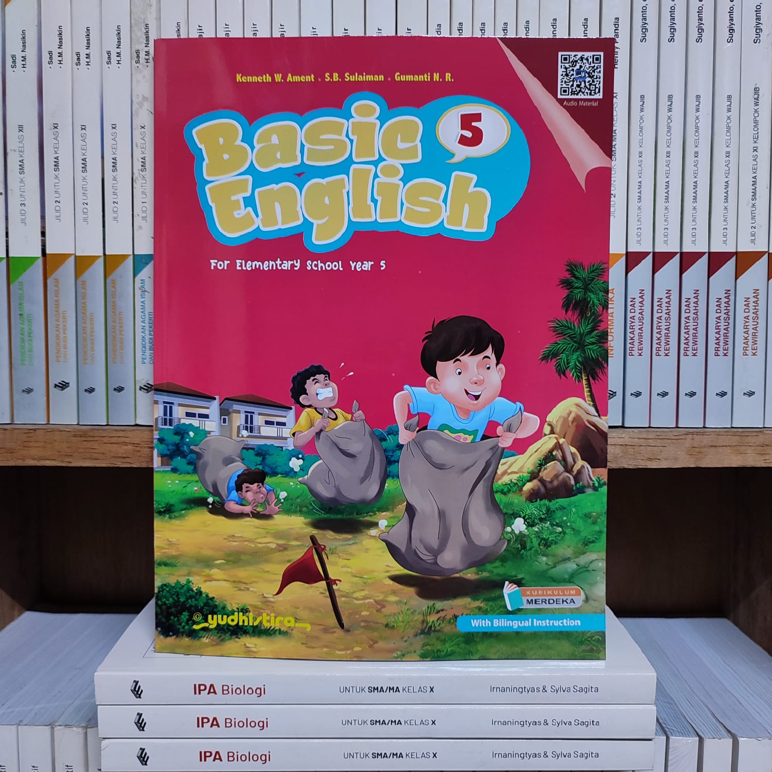Buku Basic English Kelas 5 SD Kurikulum Merdeka Yudhistira | Lazada ...