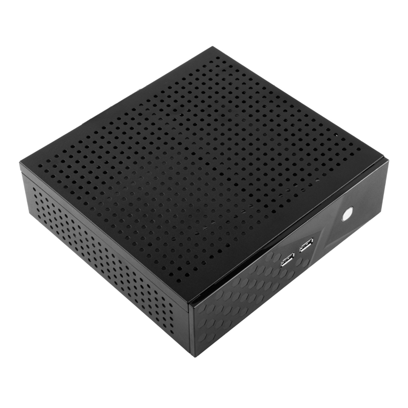 C60 HTPC Computer Case Mini Small Chassis HTPC Desktop ITX Computer ...