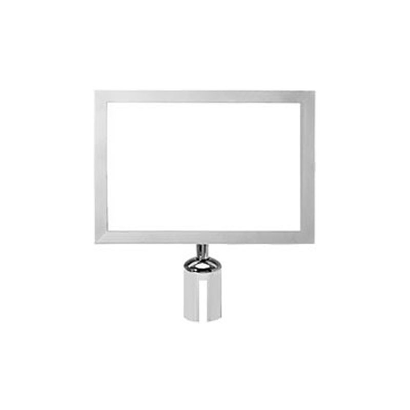 Sign Frame A4 Stainless untuk Potrait dan Landscape / Papan Tiang ...