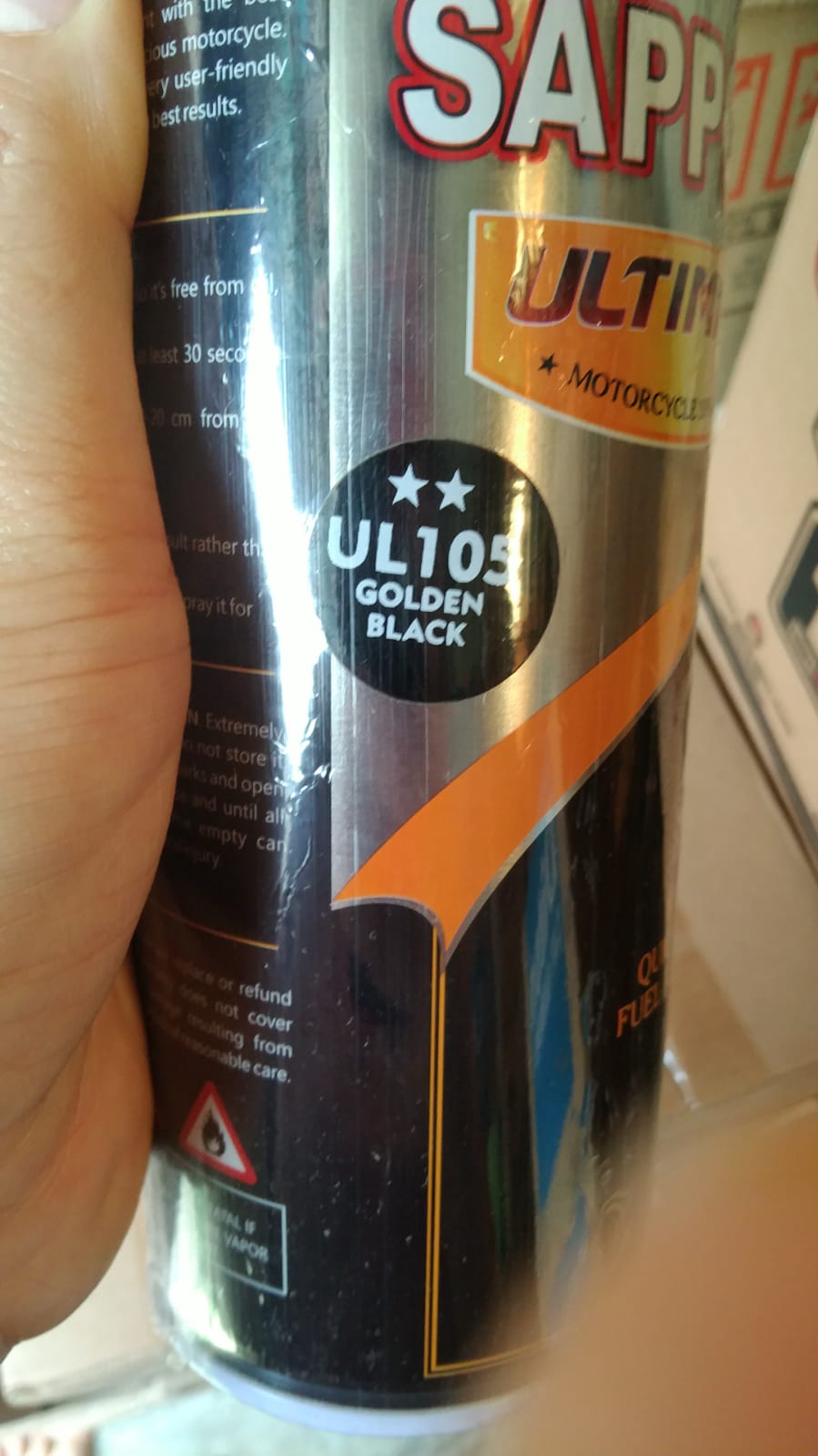 pilok pilox cat semprot sapporo ultimate 400ml varian hitam black hitam ...