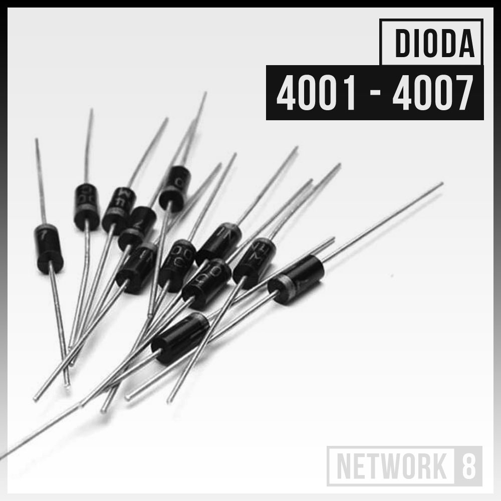 5PCS DIODA DIODE 1N4001 1N4007 1N 4001 4002 4003 4004 4005 4006 4007 ...