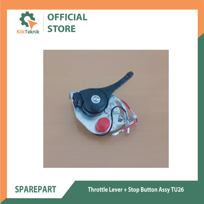 Throttle lever + stop button assy TU26 SENSEI | Lazada Indonesia