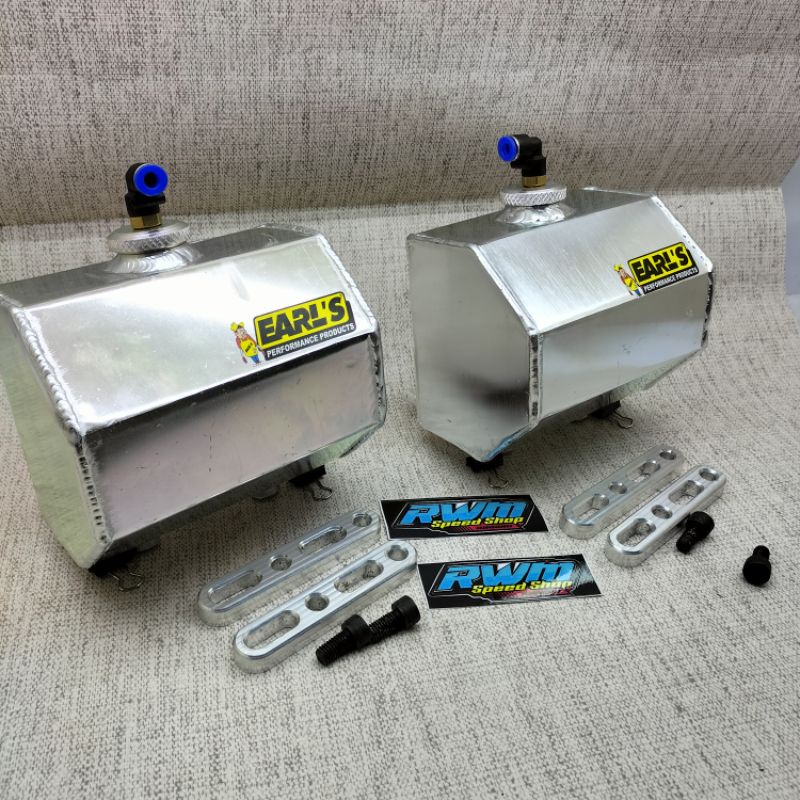Tank Drag Tangki Drag Segi enam Earls Racing Alumunium 1 Liter | Lazada ...