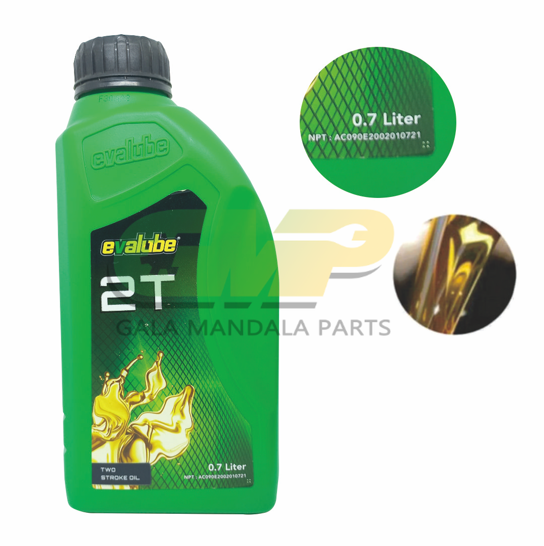 Oli Evalube 2T 700ml Oil samping Two Stroke Motor 2 Tax 0.7L | Lazada ...
