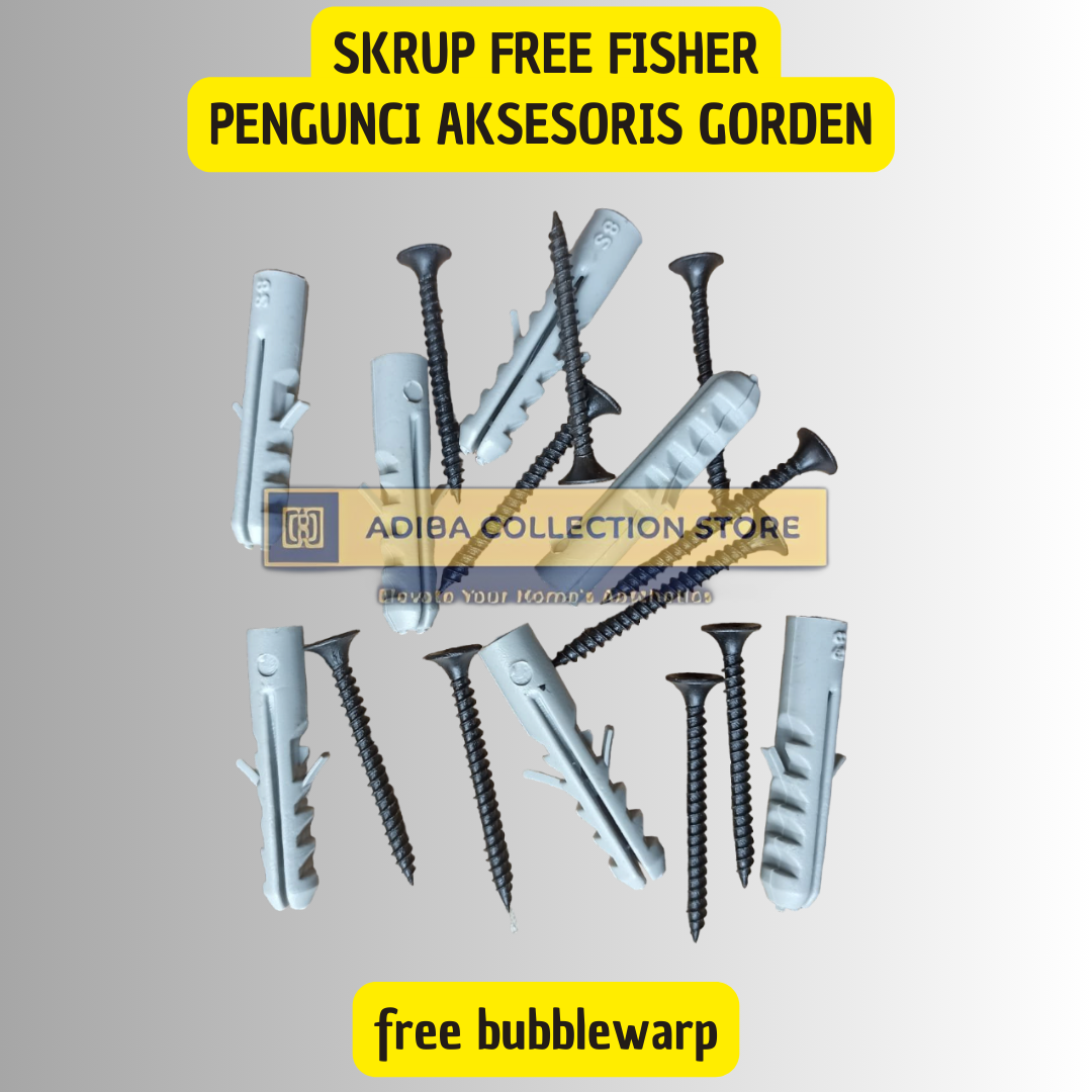 BAUT SEKRUP SET FISHER 4 PCS BAUT | Lazada Indonesia