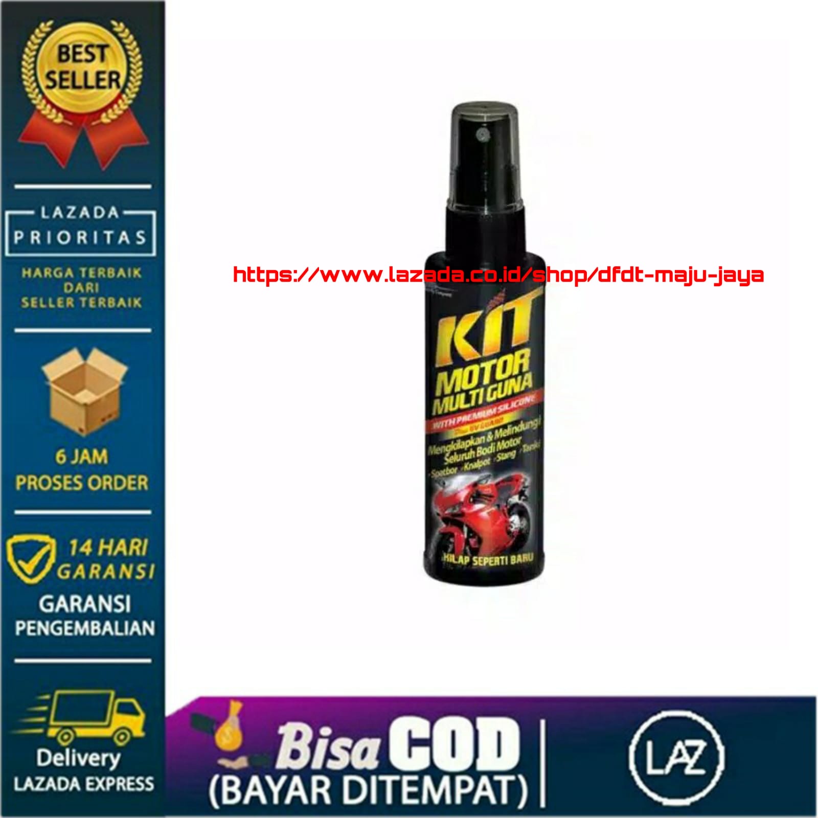 [ PROMO ] Kit Motor Semprot Serbaguna / Kit Motor Body Motor 100ml ...