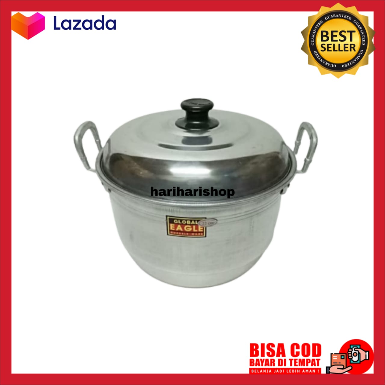 Panci Langseng Kukus 26cm / Dandang Global Eagle 26cm | Lazada Indonesia