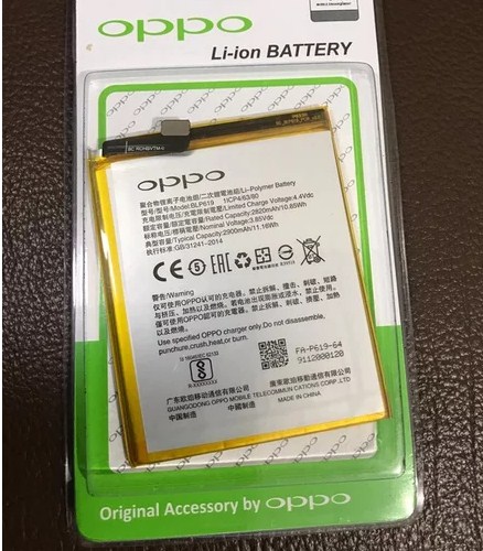 Baterai Battery Batere Oppo A57 A39 BLP619 BLP 619 Original | Lazada ...