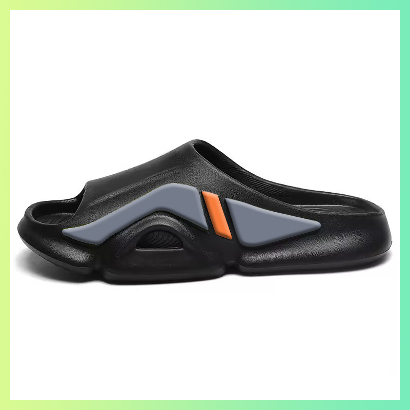 Sandal slop pria kekinian keren outdoor olahraga terbaru Sendal karet ...