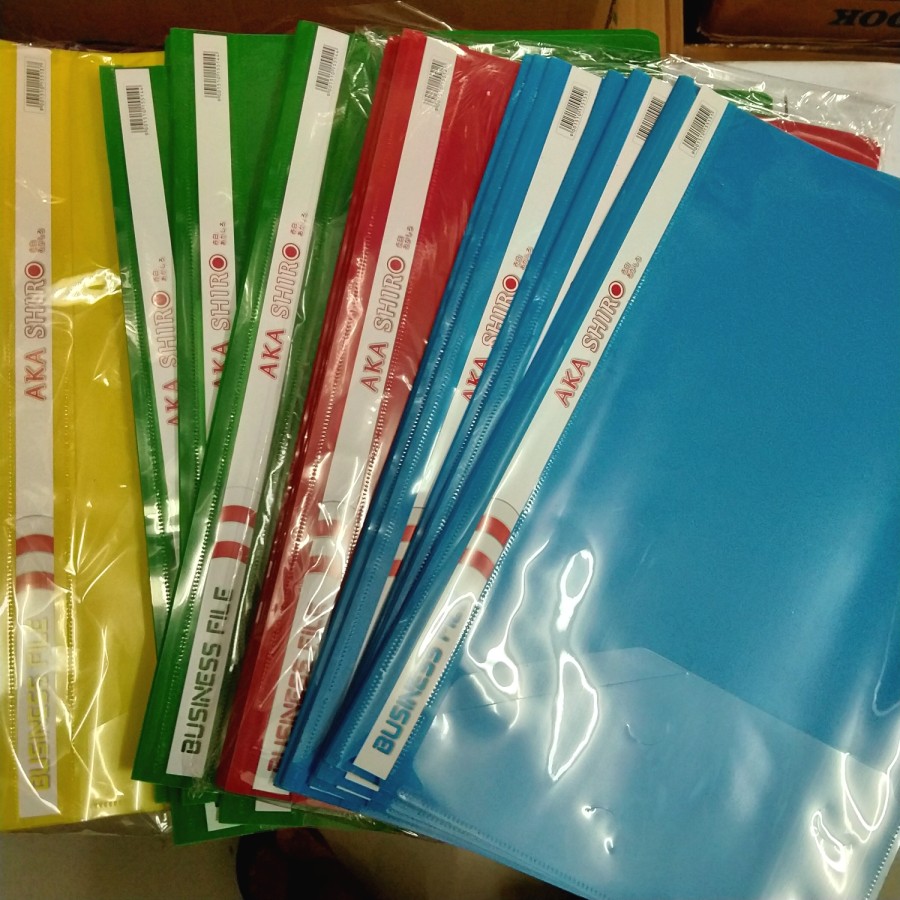 Map business file Folio / F4 merk AKA SHIRO /map plastik | Lazada Indonesia