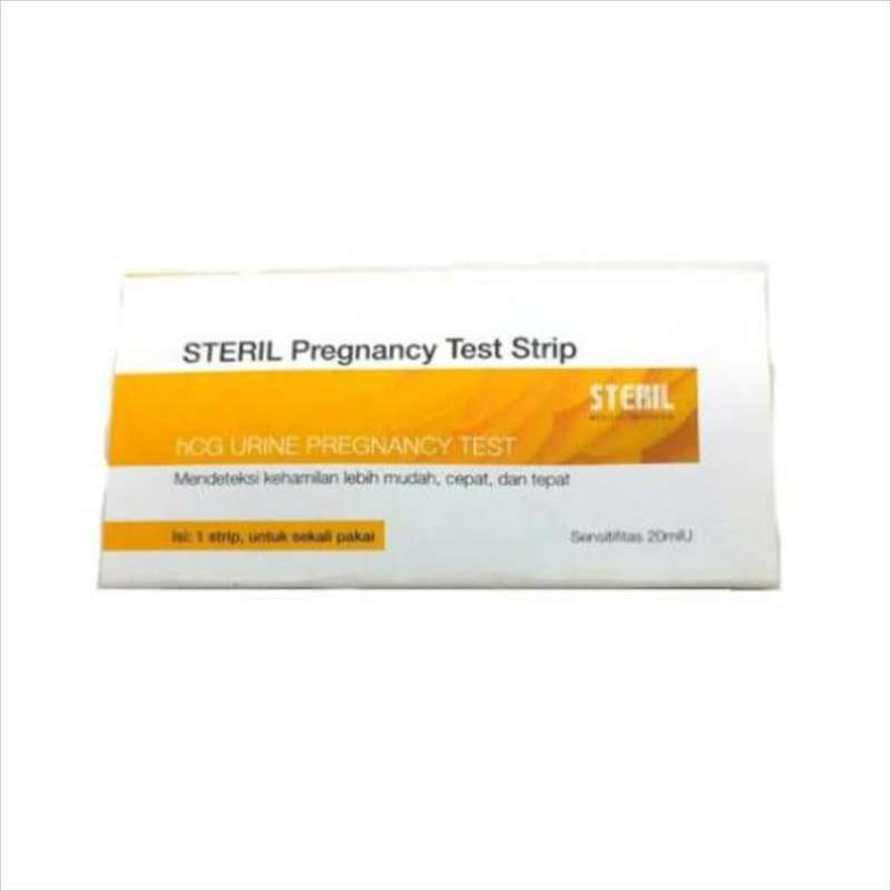 Steril Pregnancy Test - 1 Strip (Test Pack - Tes Kehamilan) | Lazada ...
