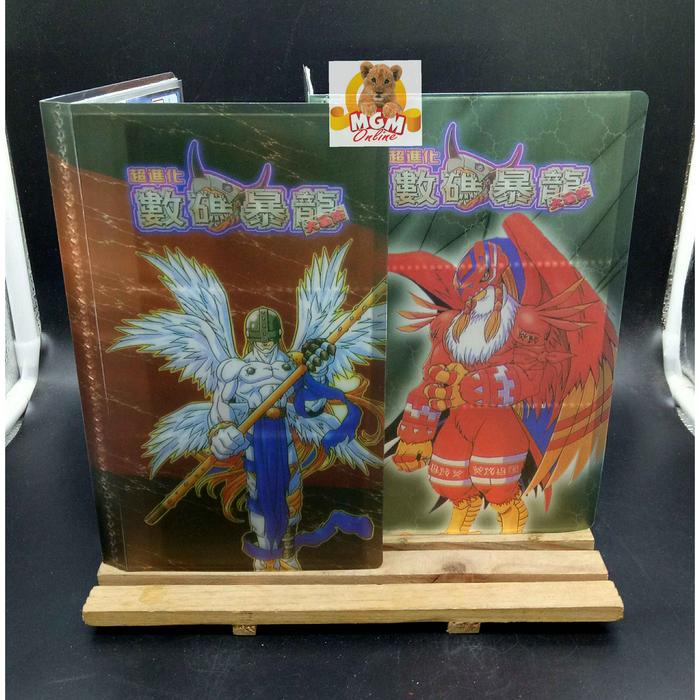 Album Digimon - Tempat Kartu Digimon Trading Card Game Tampung 120Card ...