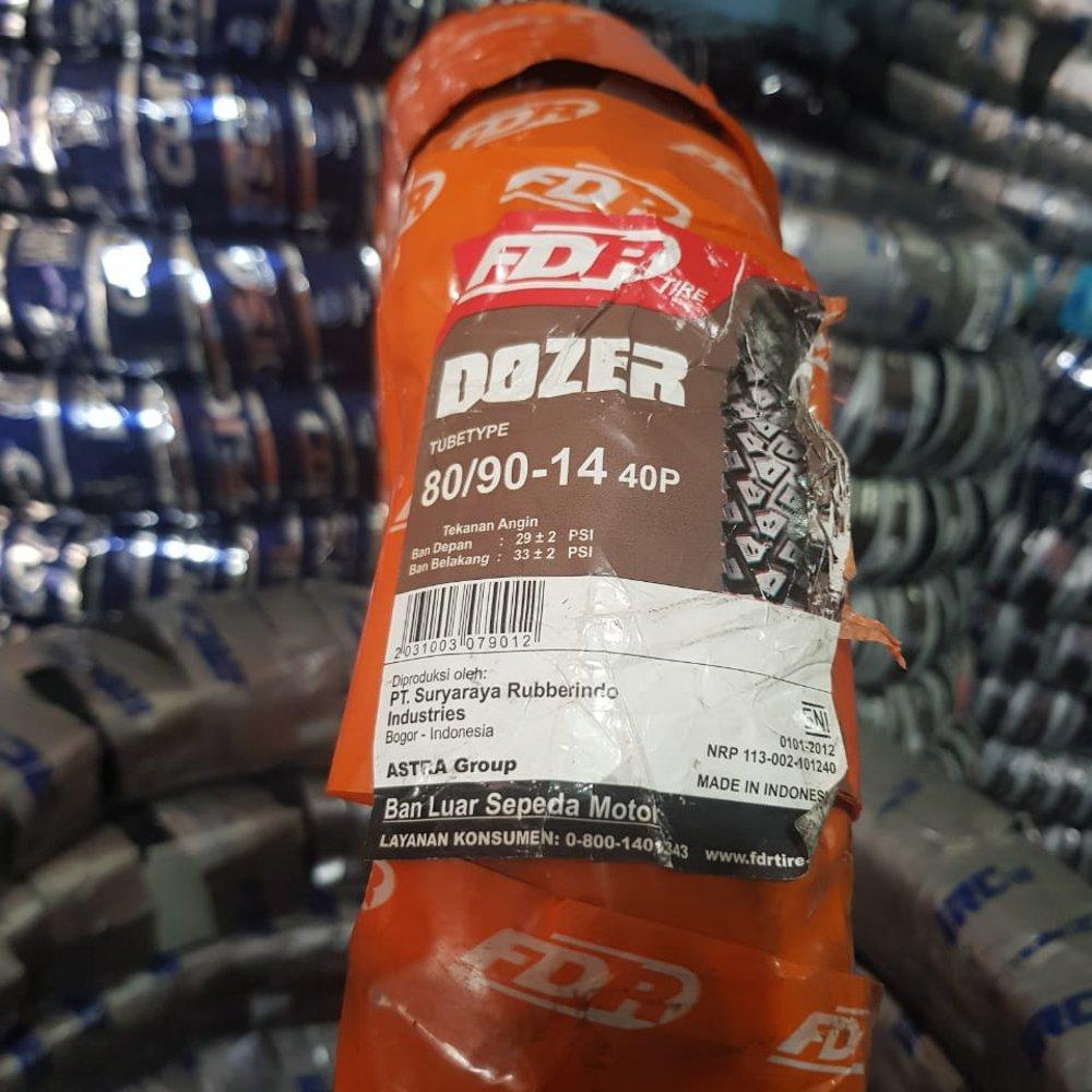 Ban Motor FDR 80/90-14 Dozer (Non Tubeless) Semi Trail Baru ...