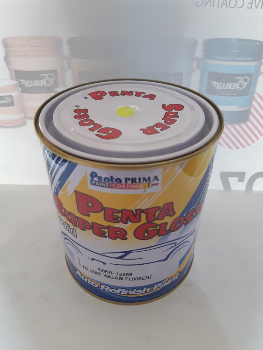 CAT DUCO PENTA NC FLUORESCENT / STABILO HIJAU & KUNING & ORANGE & PINK ...