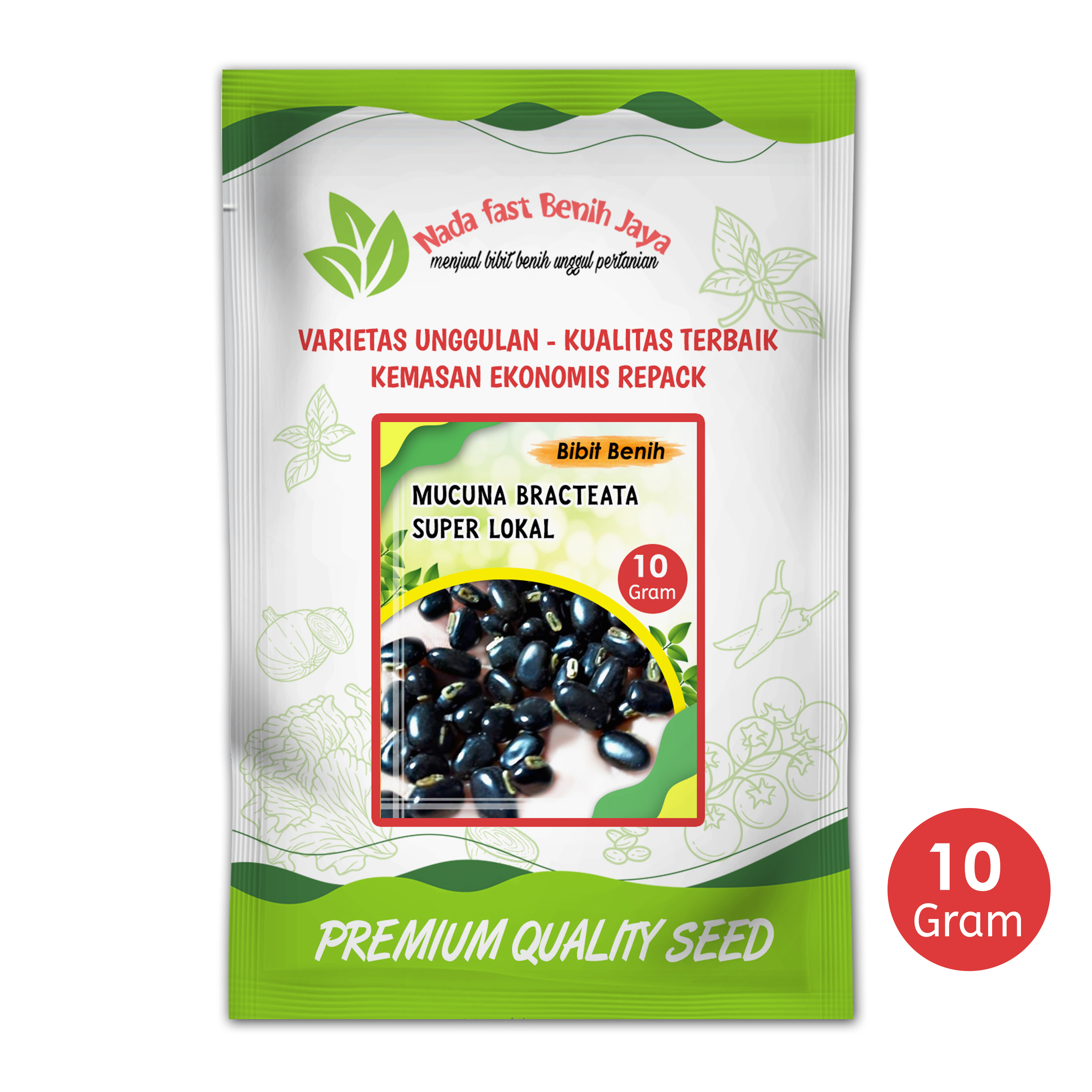 Benih mucuna bracteata super lokal benih pilihan mucuna bibit kacang ...