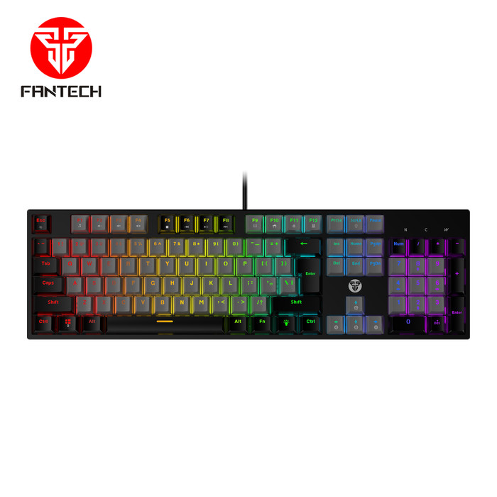 Fantech ATOM Fullsize MK886 Keyboard Mechanical Gaming RGB 104 Keys ...