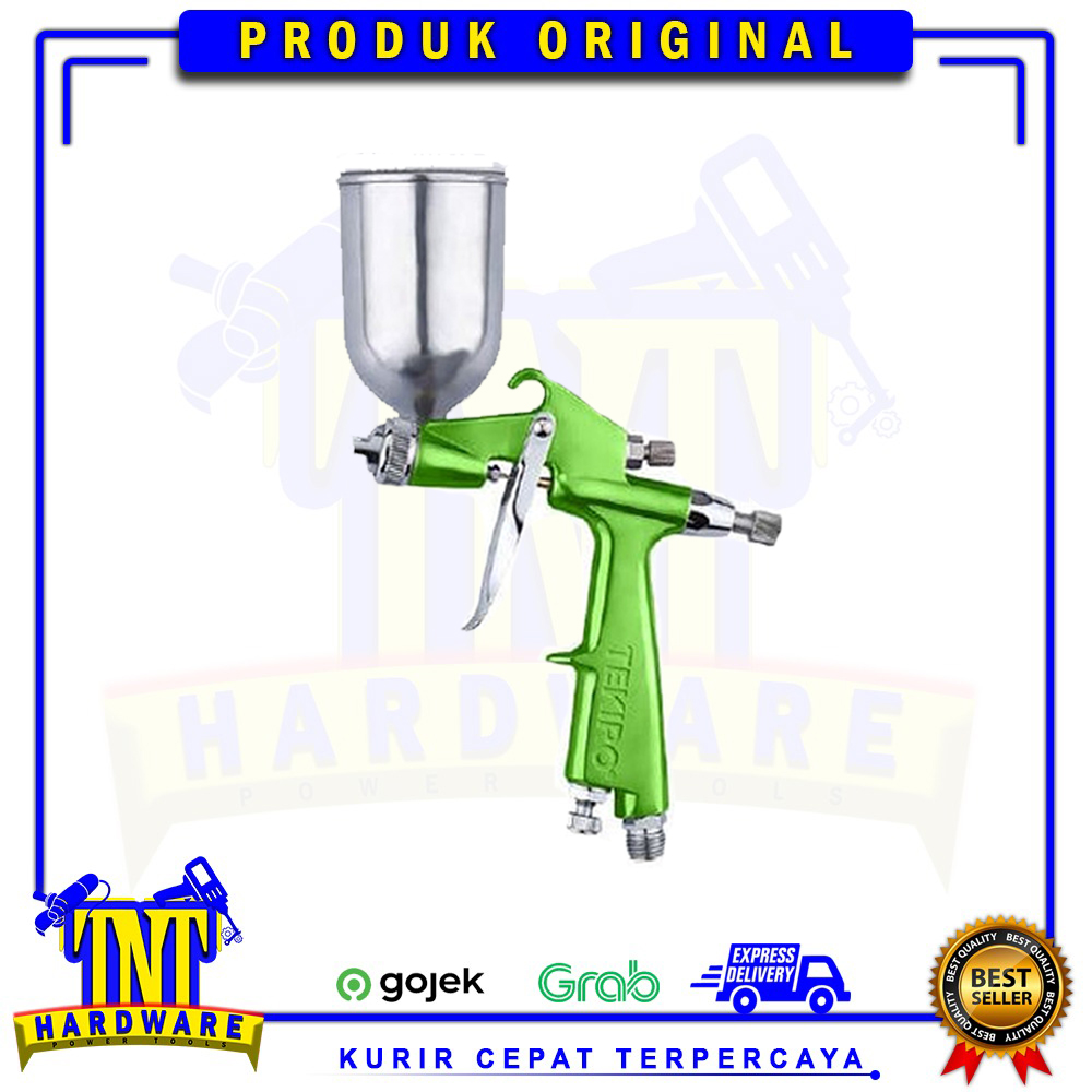 Air Spray Gun - Semprotan Cat Tabung Atas F 100 G TEKIRO AT-AS 1618 ...