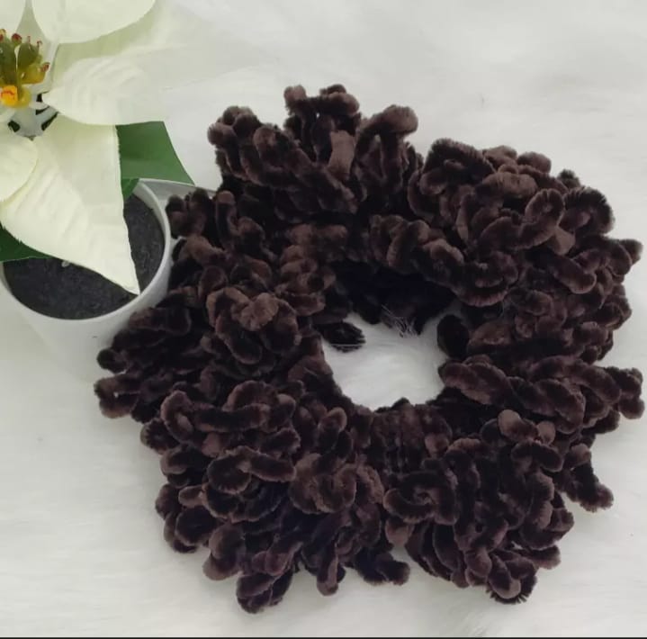 Kuncir rambut model ubur ubur besar ukuran 100 jurai | Lazada Indonesia