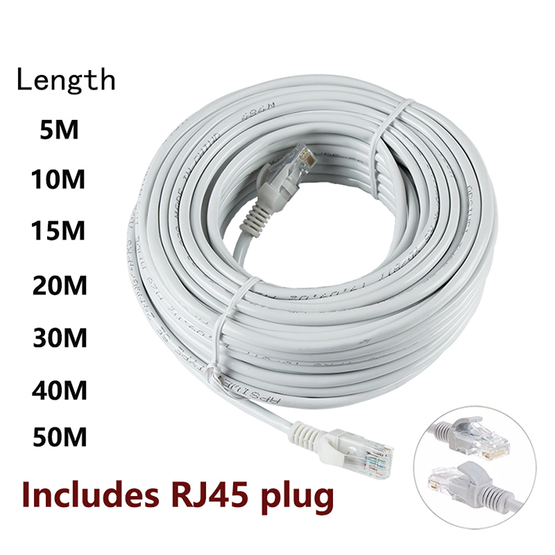 Resong 5M 10M 15M 20M 30M 40M 50M CAT5 RJ45 Kabel Ethernet Kabel Lan ...