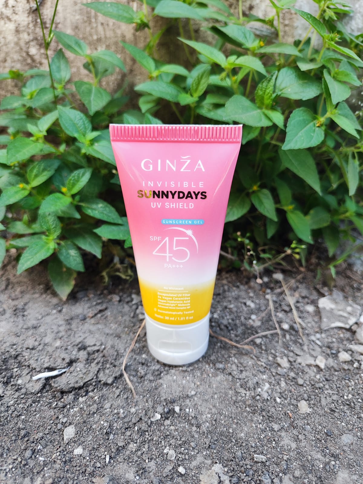 Sunscreen Ginza Krim Wajah Pelindung Dari Sinar Matahari & UV SPF 45 30 ...