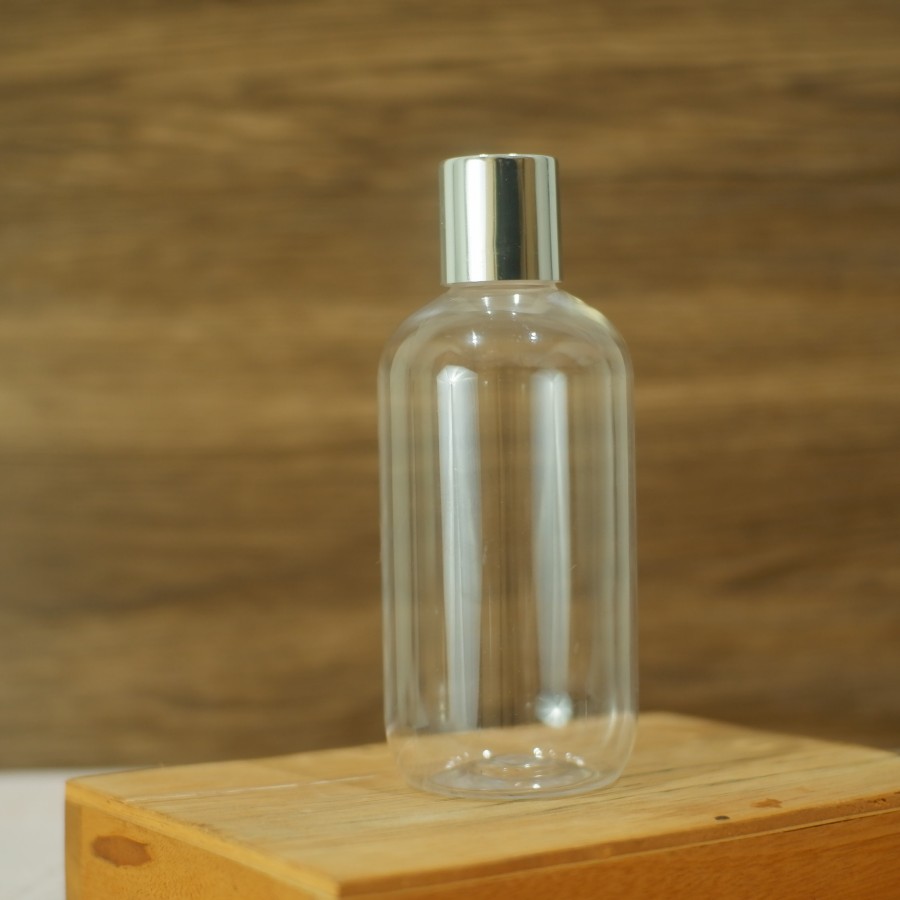 BOTOL 250ML OVAL CLEAR PRESSTOP GOLD BOTOL IS ULANG / BOTOL PRESSTOP ...