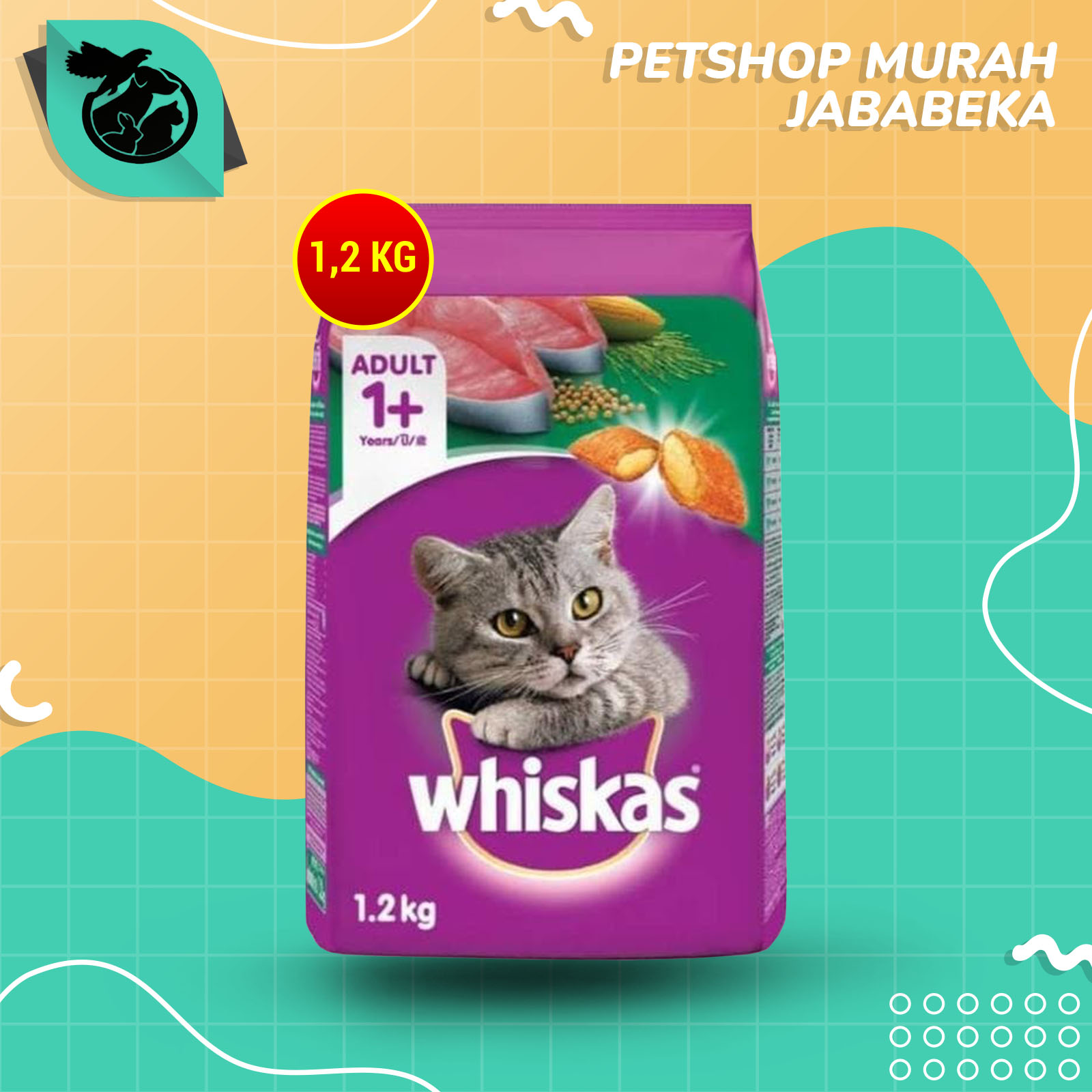 Whiskas All Variant 1,2Kg | Lazada Indonesia