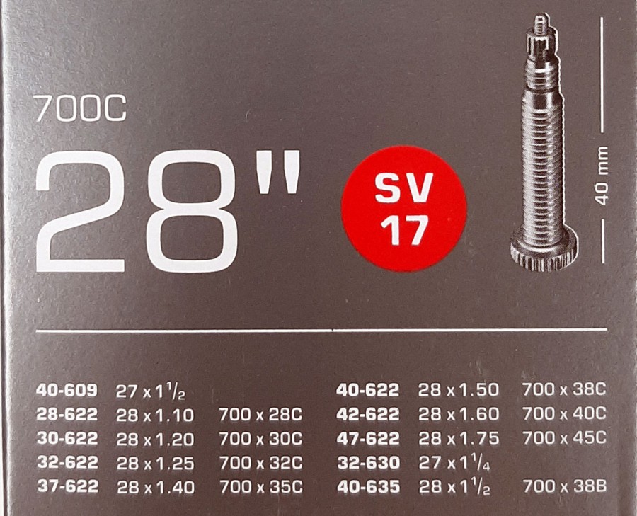 Ban Dalam Schwalbe SV17 700 x 28-45C Pentil Presta 40mm | Lazada Indonesia