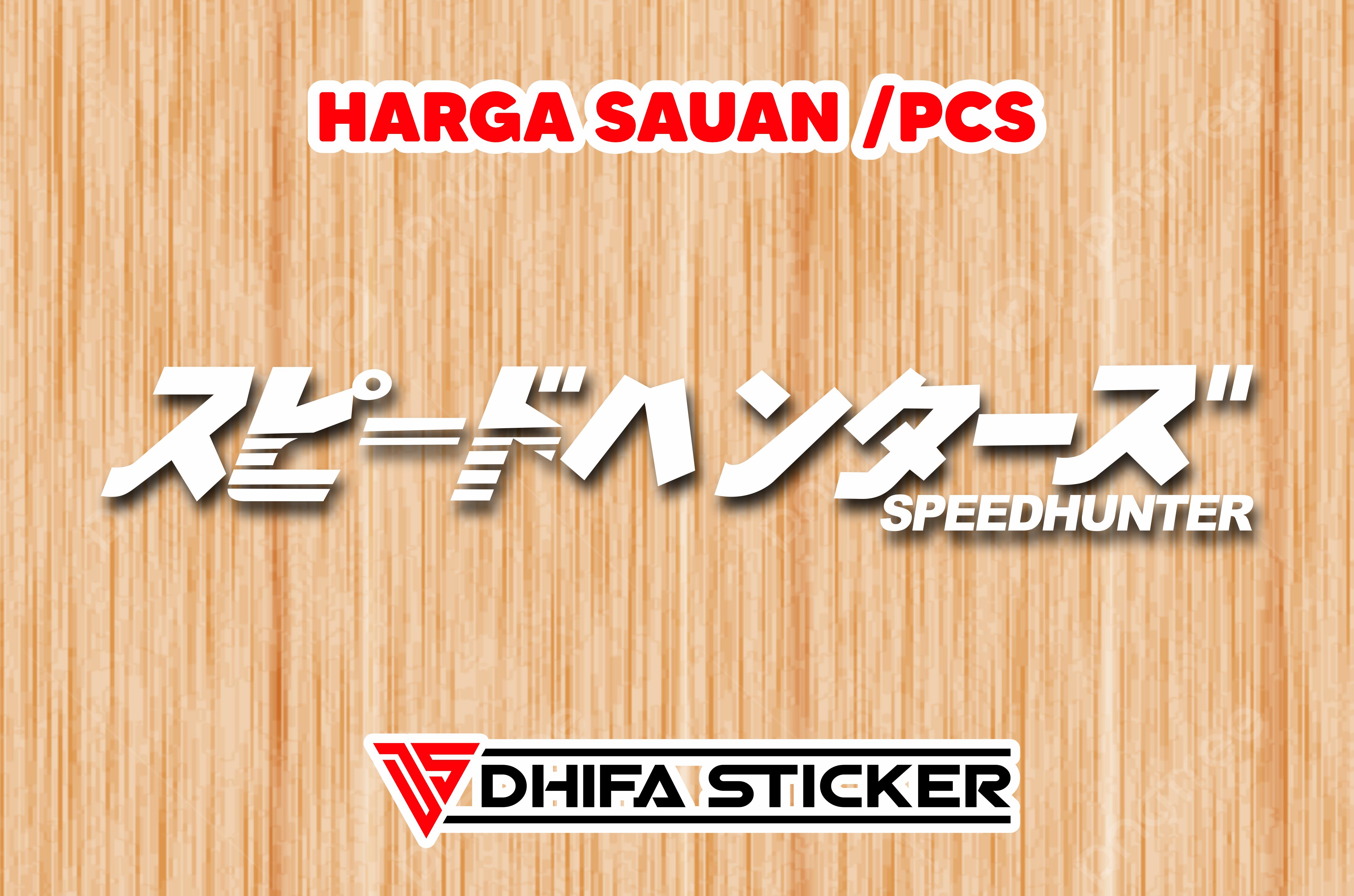 stiker speedhunter stiker kanji jepang stiker vari asi motor stiker ...