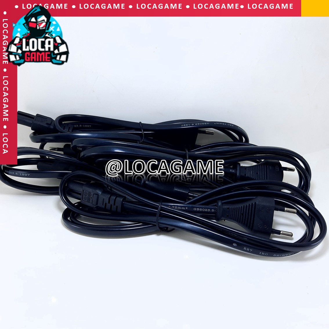 KABEL LISTRIK KABEL AC JEK LISTRIK KABEL ANGKA 8 PS2/PS3/PS4 DLL ...