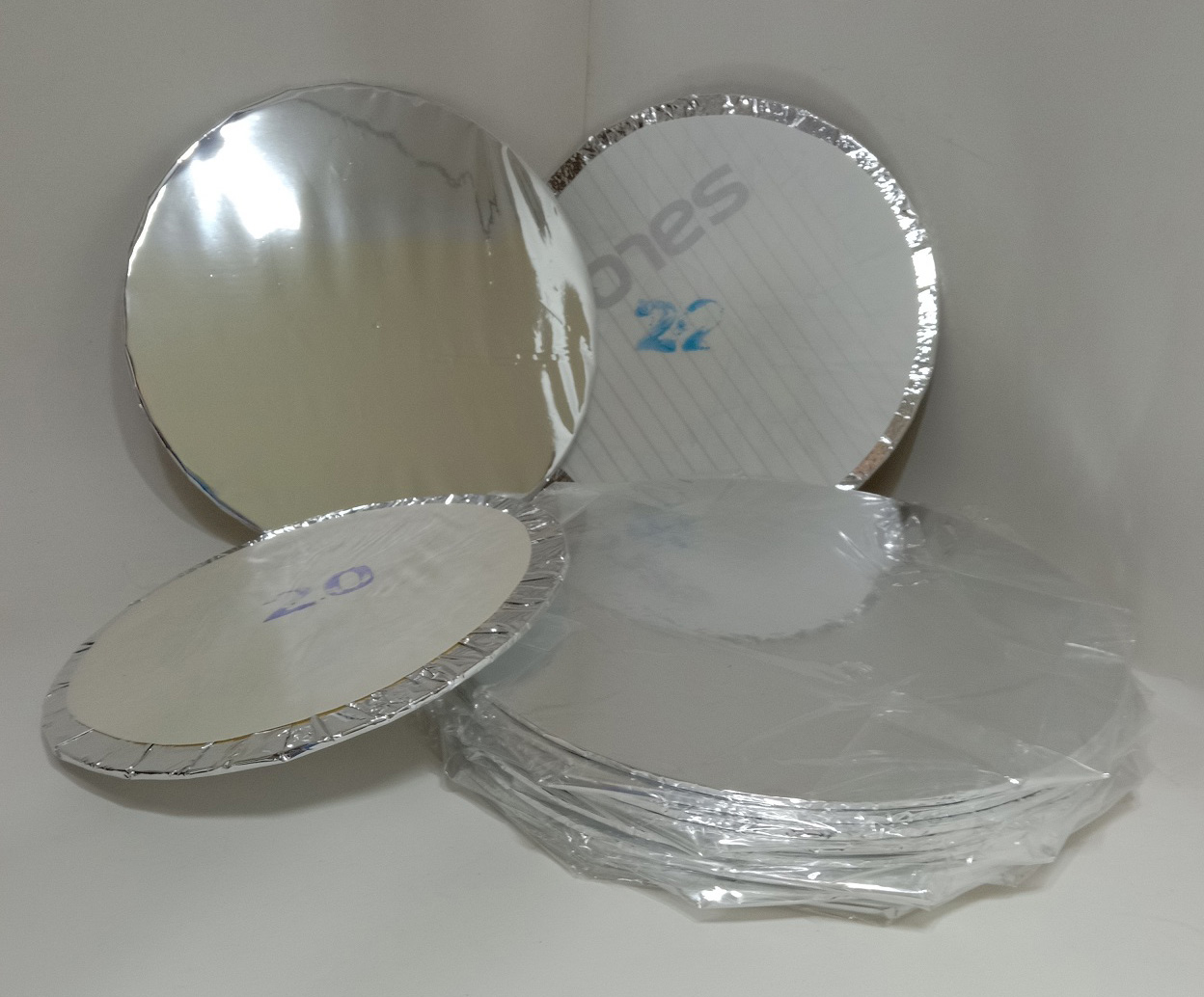 UK 18cm Alas Kue tart/ Tatakan kue tart bahan triplek/MDF ( isi 6 Pcs ...