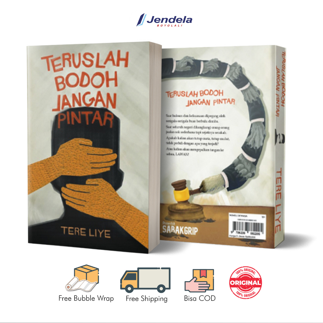 Novel Teruslah Bodoh Jangan Pintar By Tere Liye | Lazada Indonesia