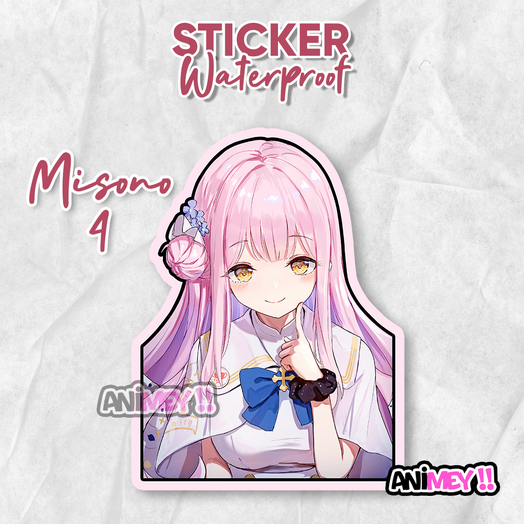 Stiker Misono Mika / Sticker Anime Waterproof | Lazada Indonesia