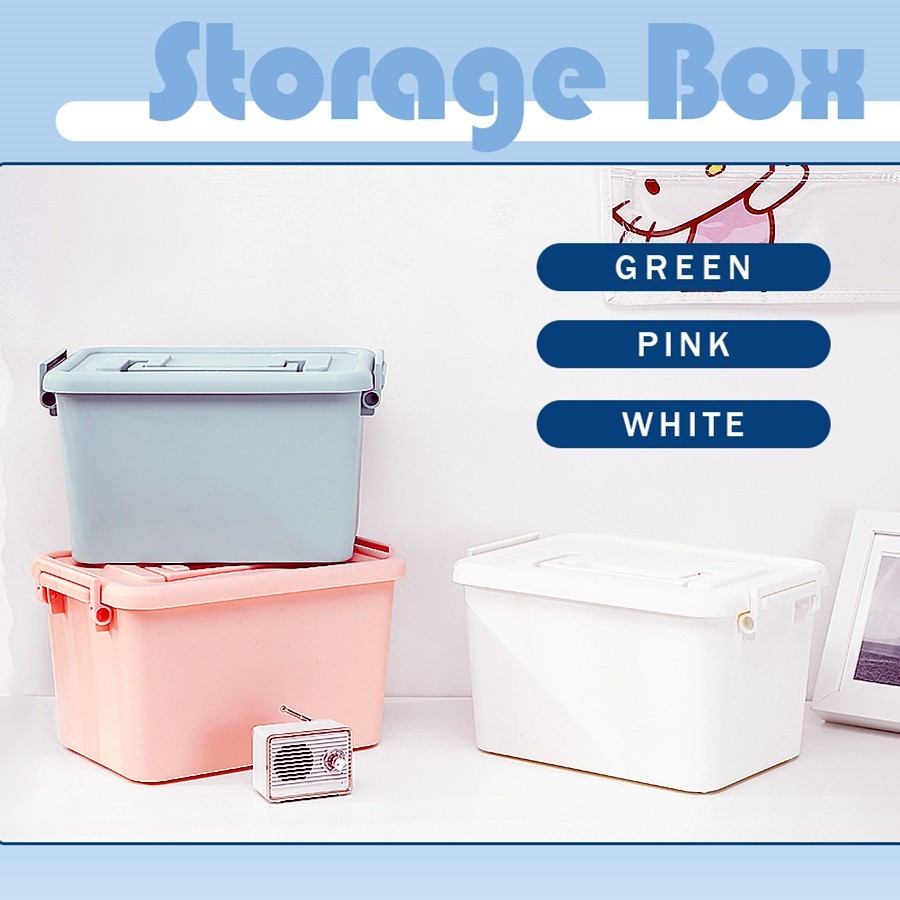 MINISO Storage Box Organizer Tempat Penyimpanan Multifungsi | Lazada ...