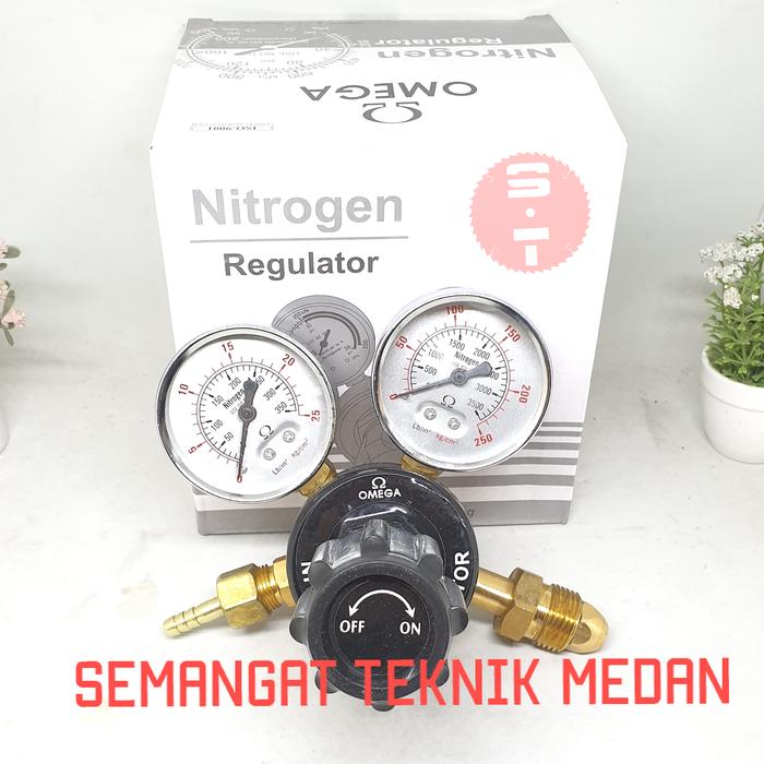 N2 REGULATOR NITROGEN UNTUK TABUNG GAS NITROGEN N2 OMEGA | Lazada Indonesia