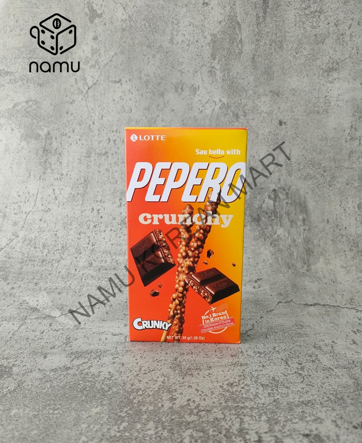 Lotte Pepero Crunchy Chocolate - Biskuit Stik Salut Coklat Korea ...