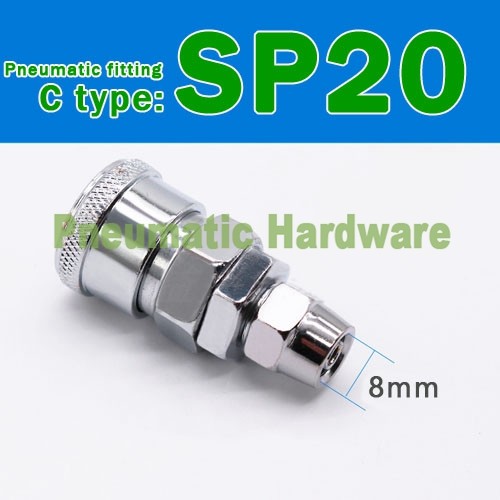 SP20 Quick Coupler SP 20 Compressor Connector Air Hose SP-20 KD14 ...