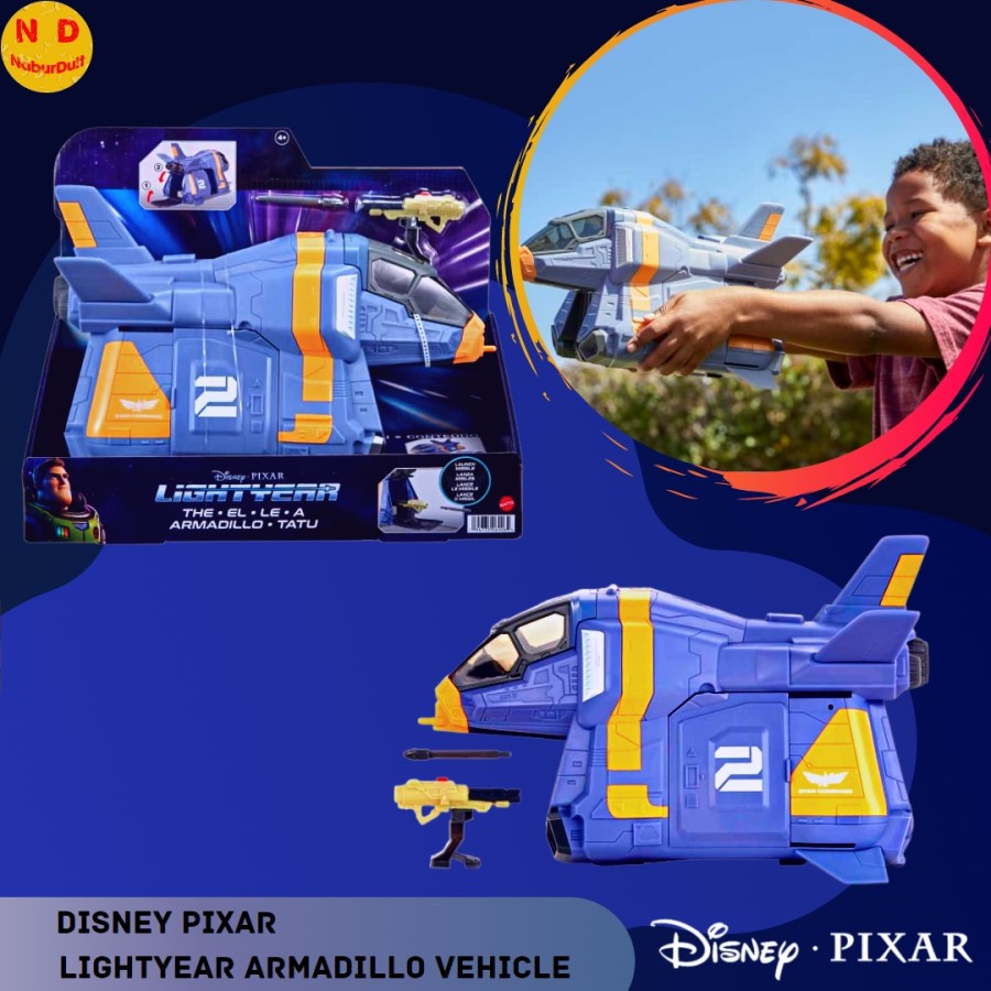 Disney Pixar Lightyear Armadillo Vehicle | Lazada Indonesia