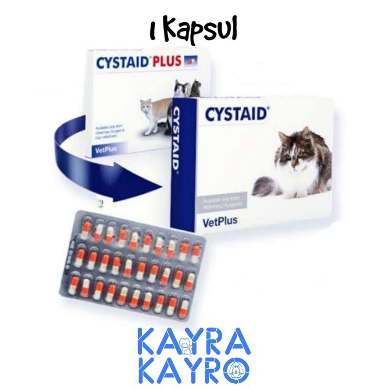 VetPlus Cystaid for Cat 1 Kapsul - Suplemen & Obat Saluran Kemih ...