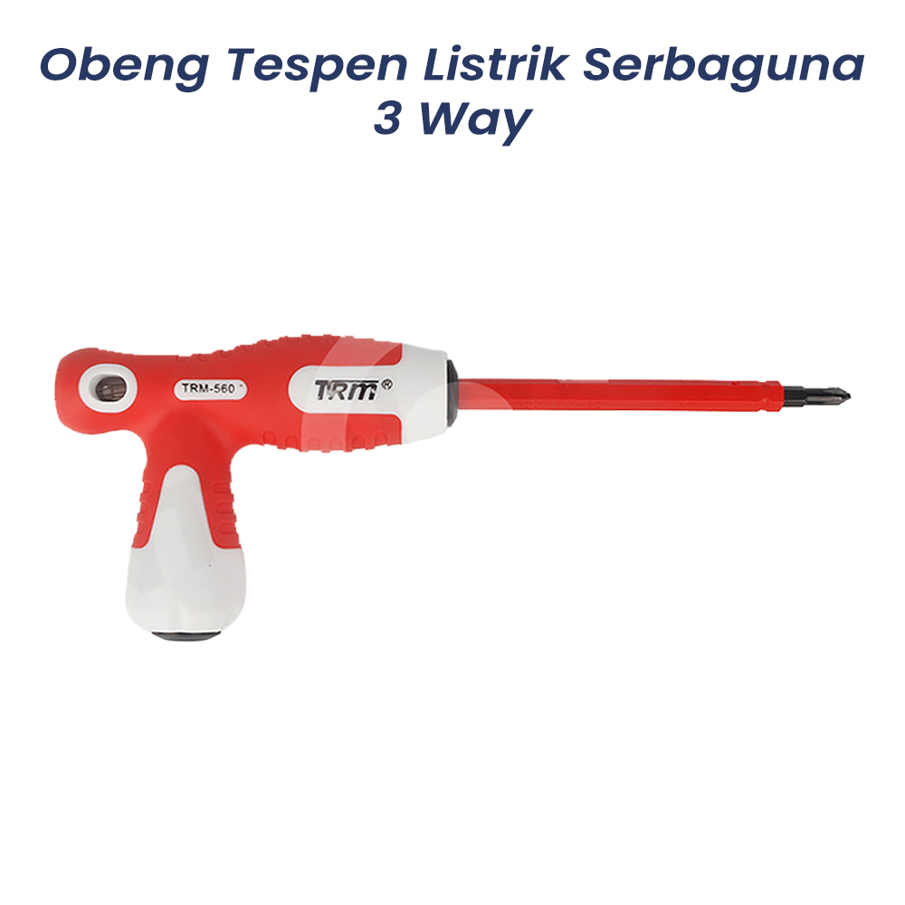 OBENG TESPEN Merah Putih Taspen Listrik Min Plus / Alat Test Listrik ...