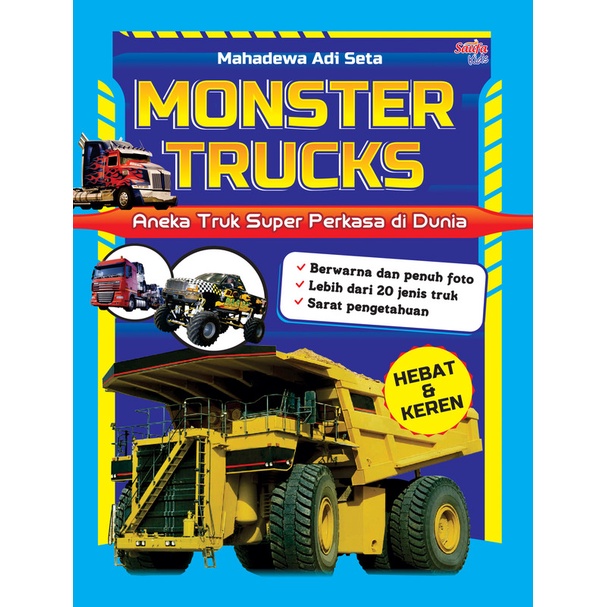 Buku Monsters Trucks; Aneka Truk Super Raksasa di Dunia - Saufa ...
