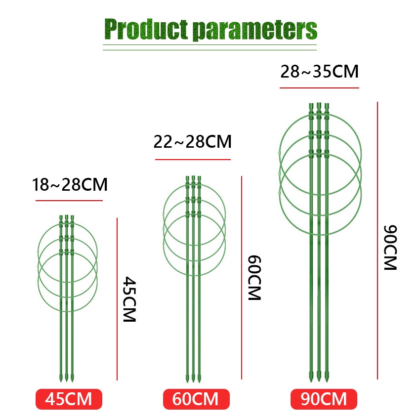 Climbing Trellis Plant Support Cagak Penopang Penyangga Ajir Tanaman ...