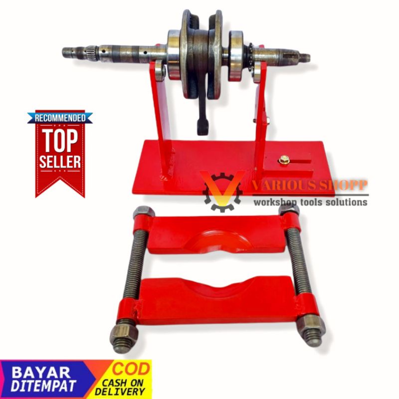 PAKET Stand Dudukan Senter Bandul Kruk As & Treker Bearing Kruk As Alat ...